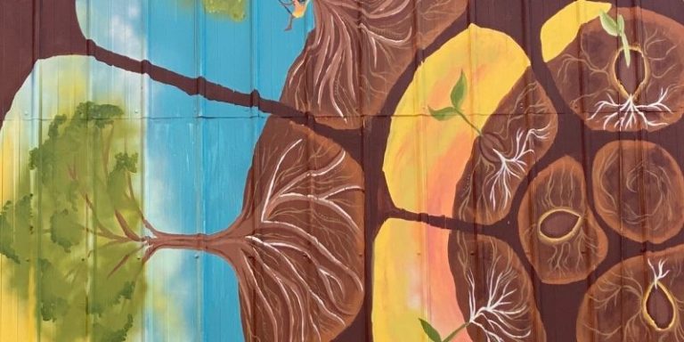 Murals at Fruition: Receding, Re-Seeding | Kaitlyn Cronin - Fruition Seeds
